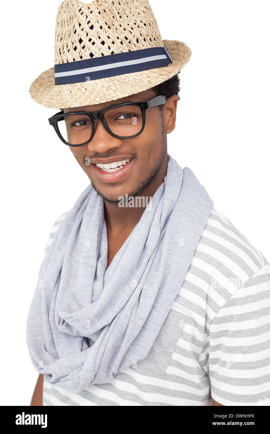 Cool young man hat hi-res stock photography and images - Alamy