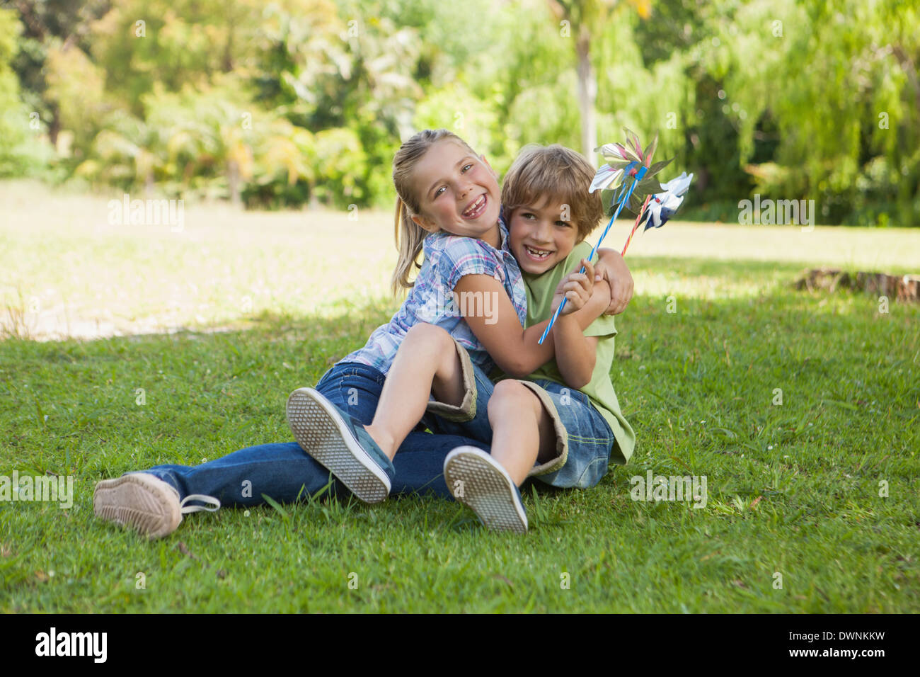 Kids pinwheel hi-res stock photography and images - Alamy