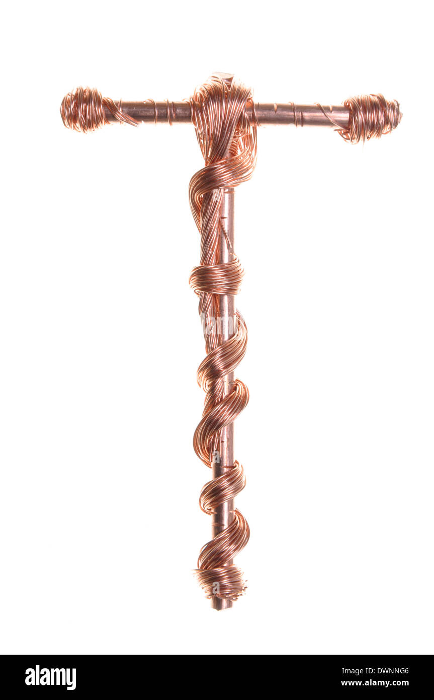 T wire hi-res stock photography and images - Alamy