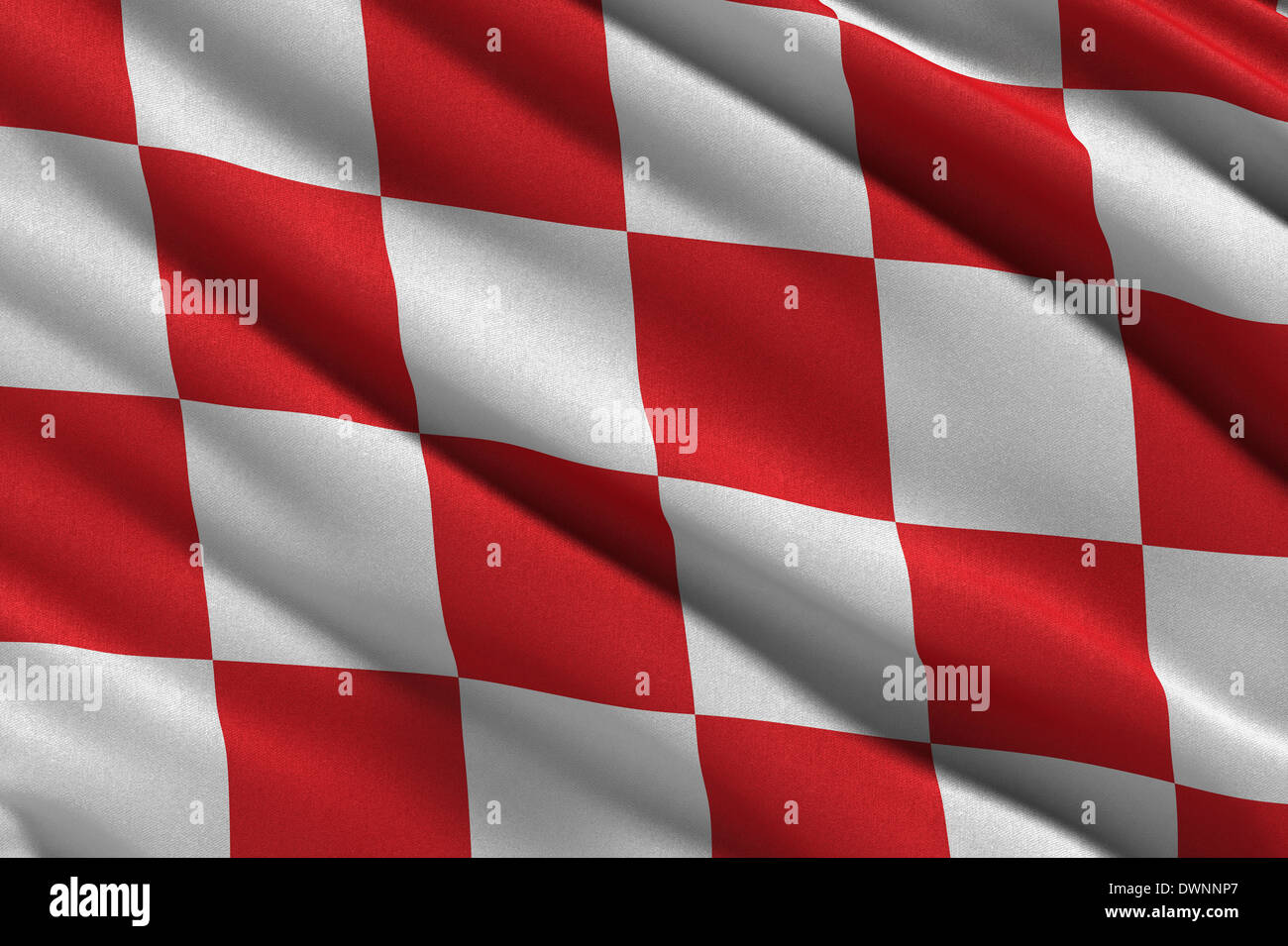 Flag of North Brabant Stock Photo - Alamy