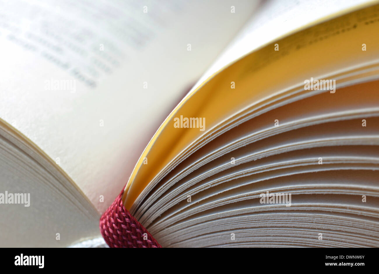 Book with bookmarks hi-res stock photography and images - Alamy