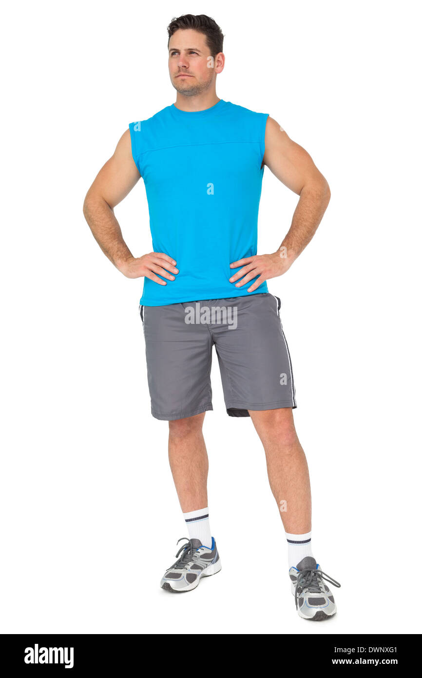 Full body fit man hi-res stock photography and images - Alamy