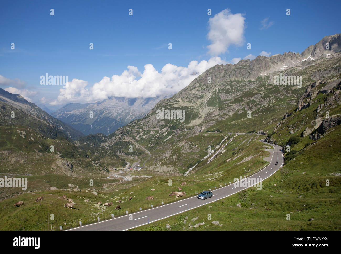 Switzerland alps pass hi-res stock photography and images - Alamy