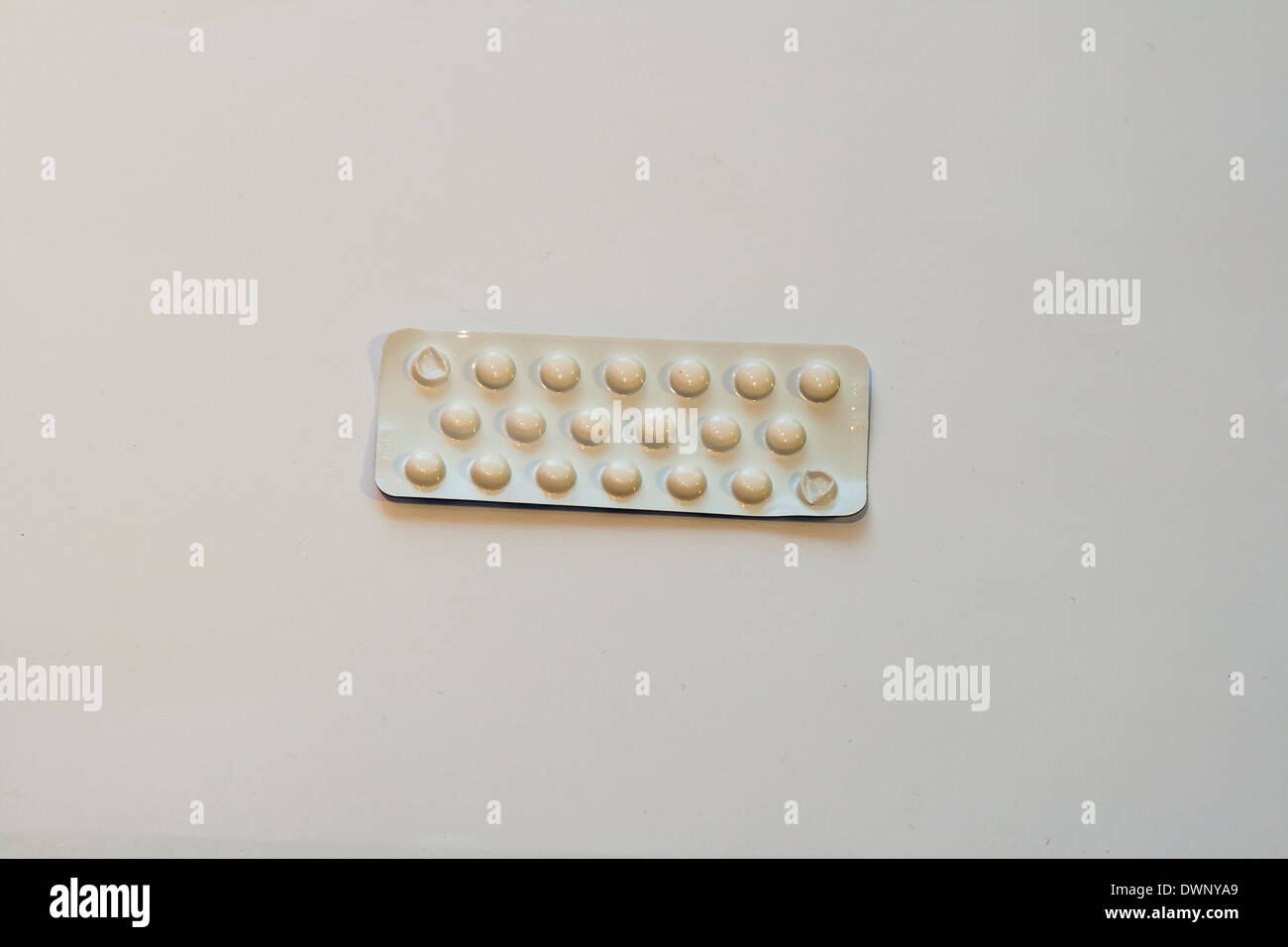 Tablets and pills in the package Stock Photo - Alamy