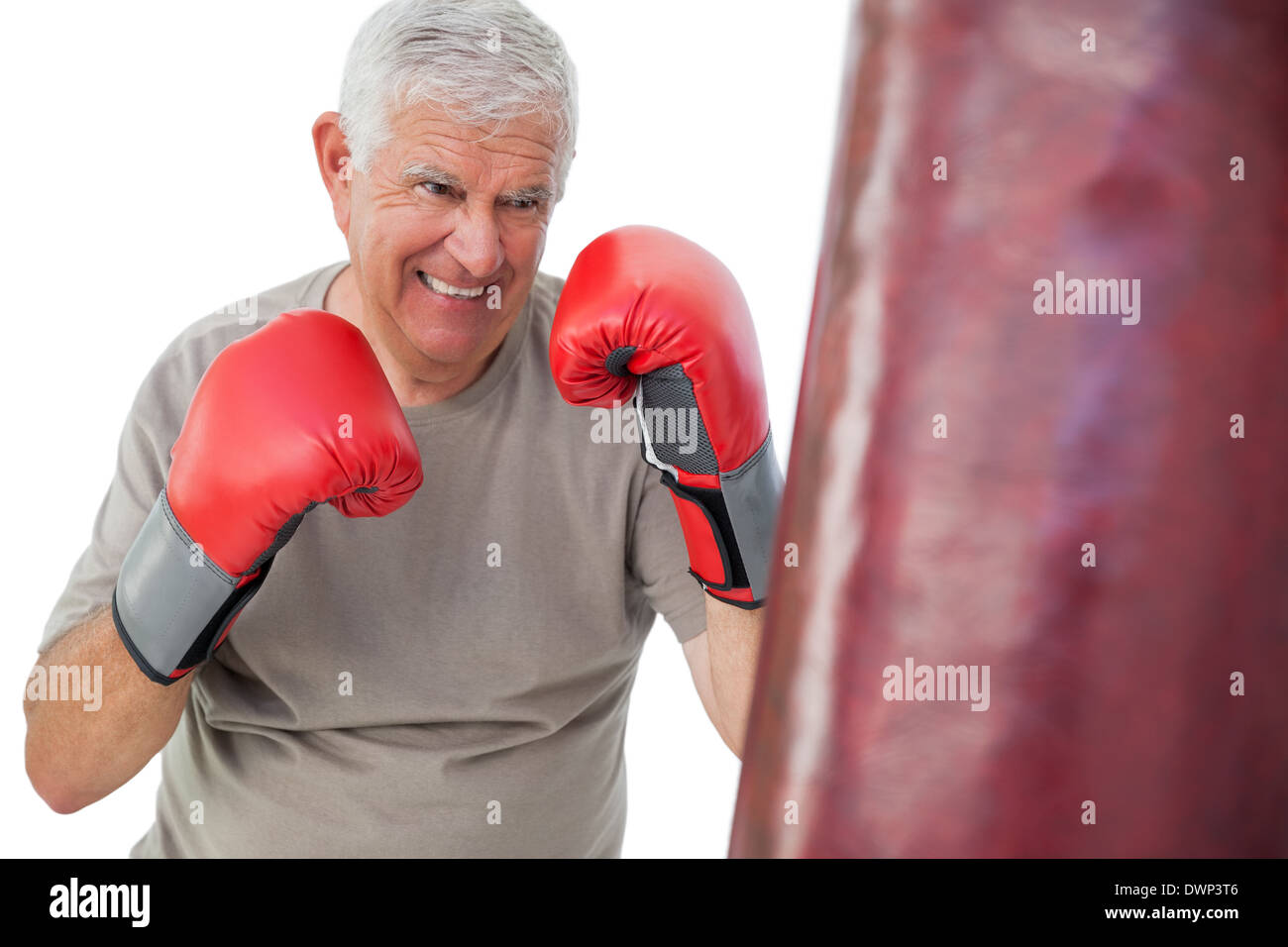 Senior male boxer hi-res stock photography and images - Alamy