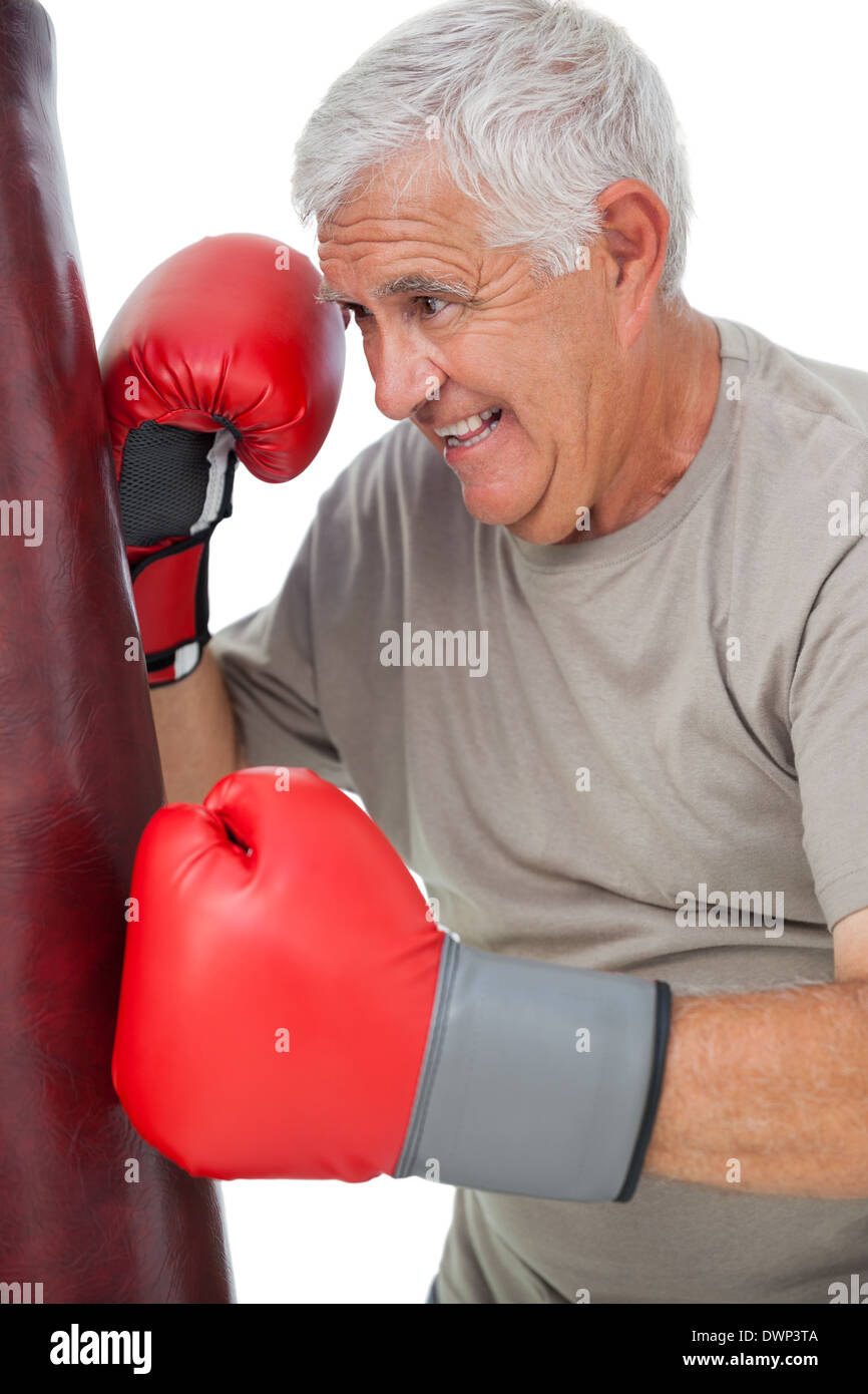 Senior male boxer hi-res stock photography and images - Alamy