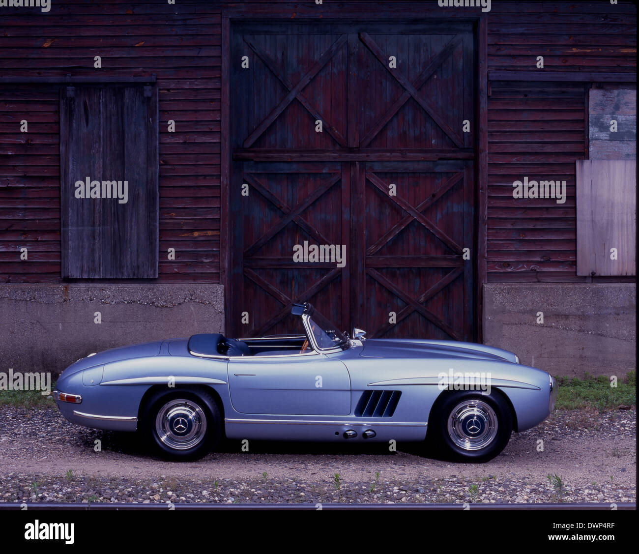1955 Mercedes Benz 300 sls super lite prototype Stock Photo - Alamy