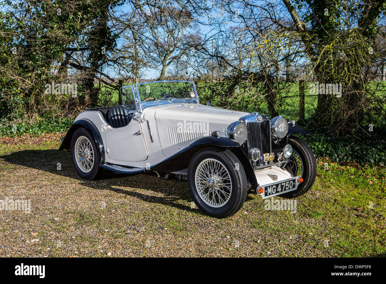 1936 MG NB Magnette Cresta Tourer, Coachwork by E Bertelli Stock Photo ...
