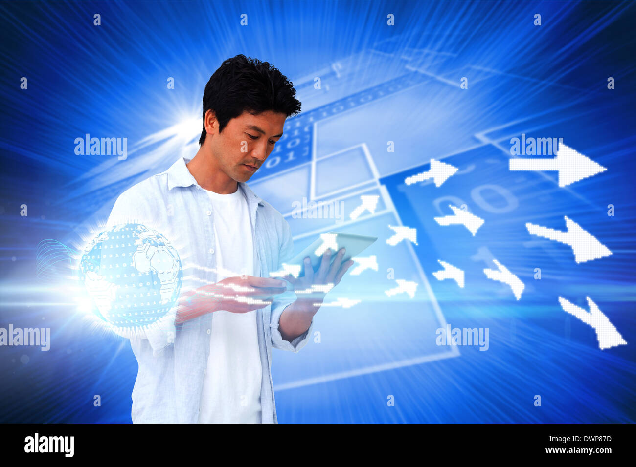 Using arrows hi-res stock photography and images - Alamy