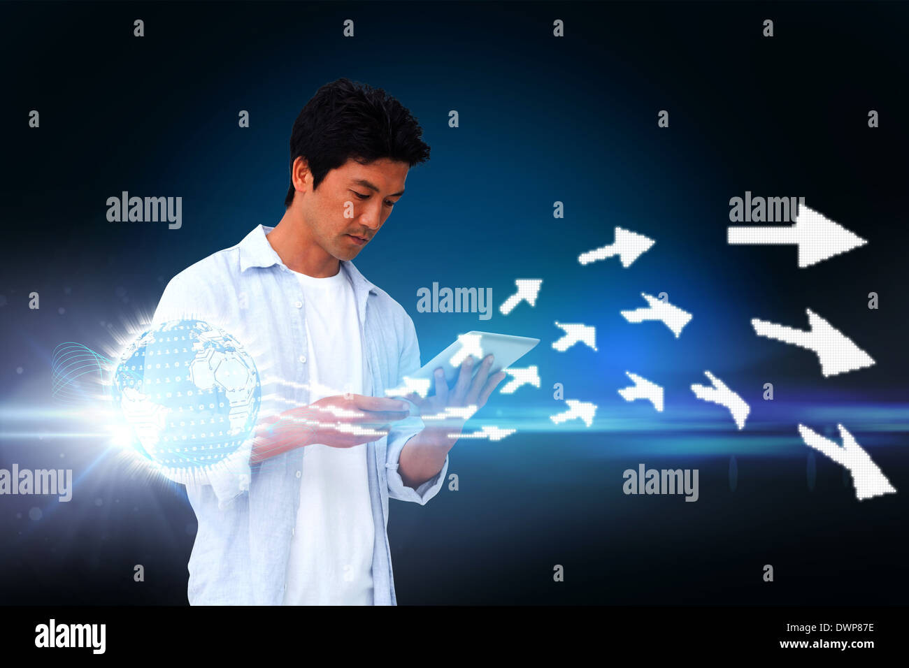 Using arrows hi-res stock photography and images - Alamy