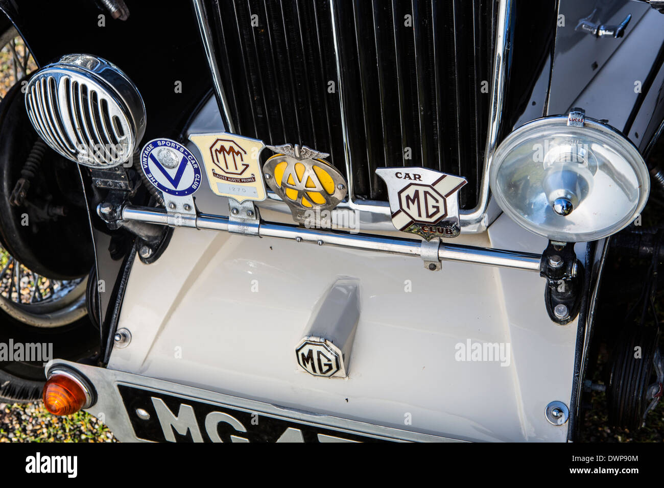 1936 MG NB Magnette Cresta Tourer, Coachwork by E Bertelli Stock Photo ...