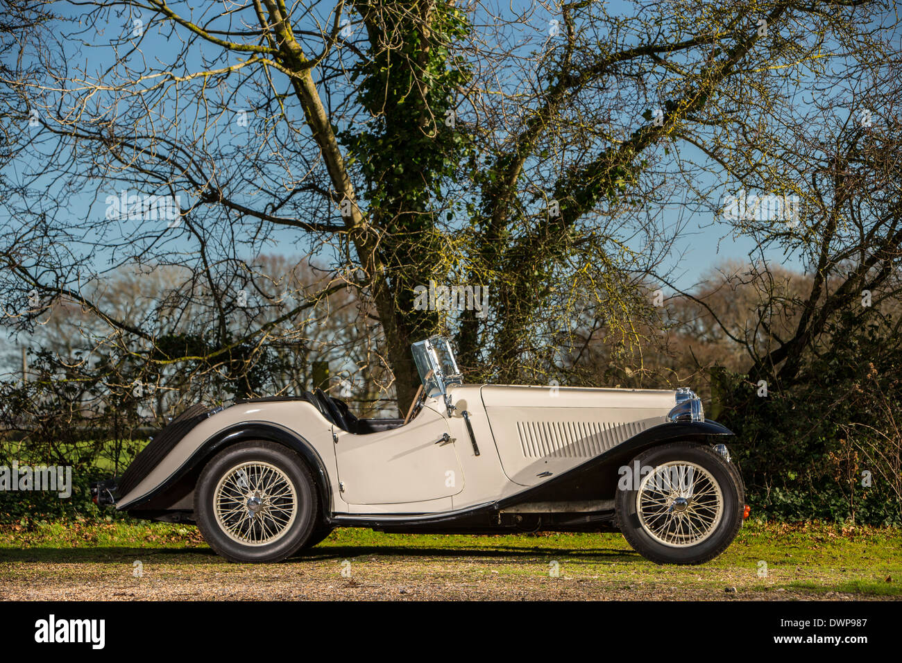 1936 MG NB Magnette Cresta Tourer, Coachwork by E Bertelli Stock Photo ...