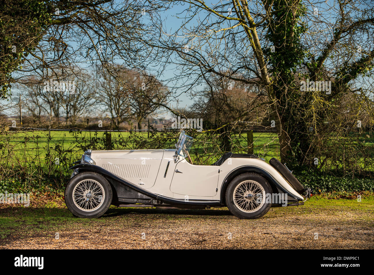 1936 MG NB Magnette Cresta Tourer, Coachwork by E Bertelli Stock Photo ...