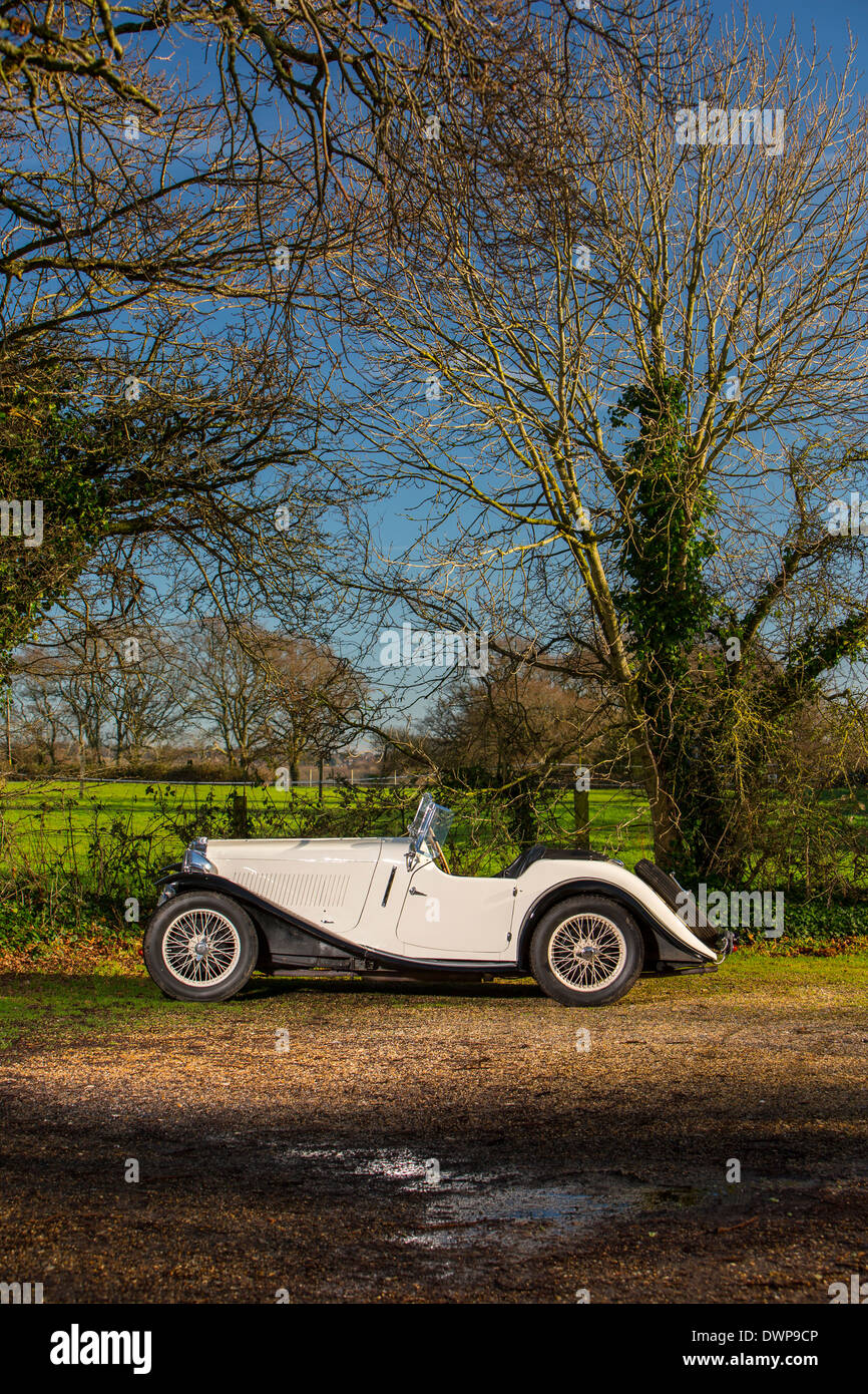 1936 MG NB Magnette Cresta Tourer, Coachwork by E Bertelli Stock Photo ...