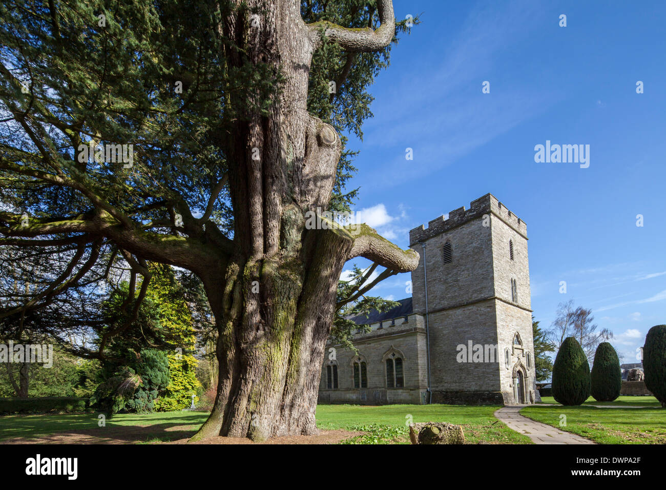 St. John the Evangelist Church Shobdon Herefordshire England UK Stock ...