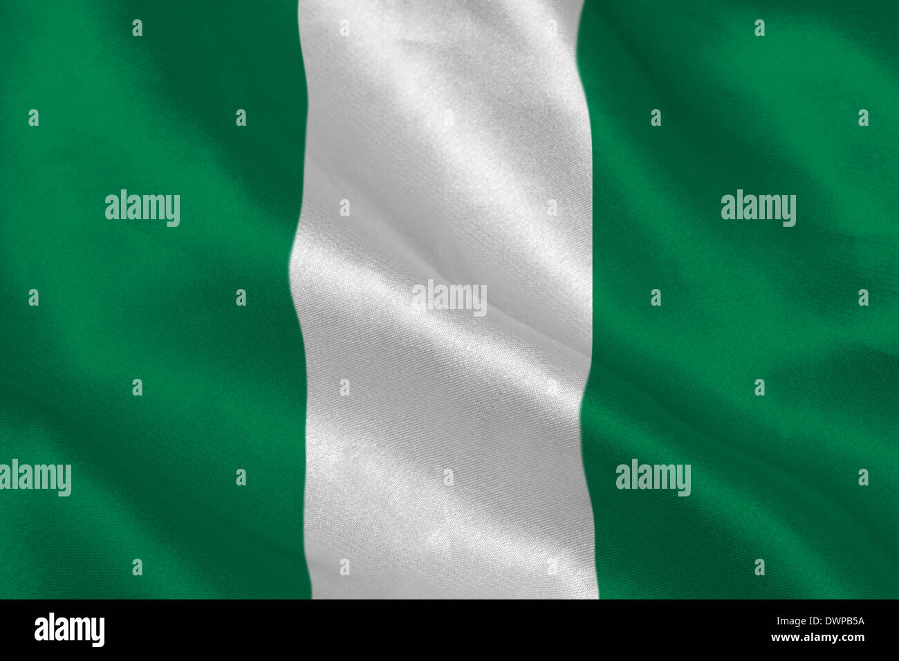Nigerian flag hi-res stock photography and images - Alamy