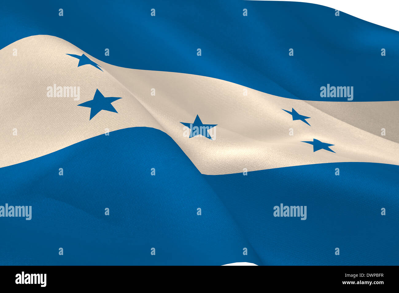 Honduran flag hi-res stock photography and images - Alamy