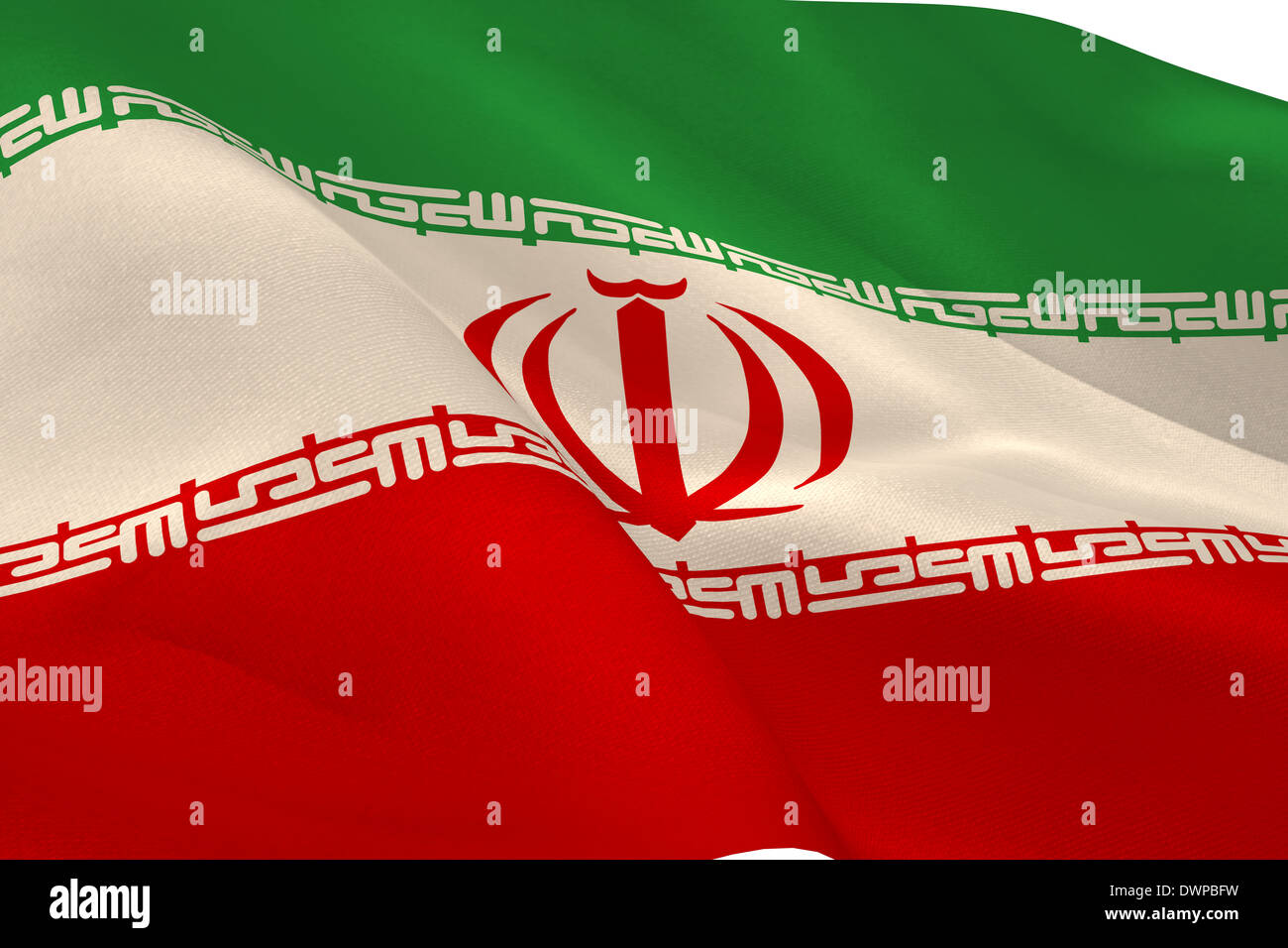Flag iran iranian banner on hi-res stock photography and images - Alamy
