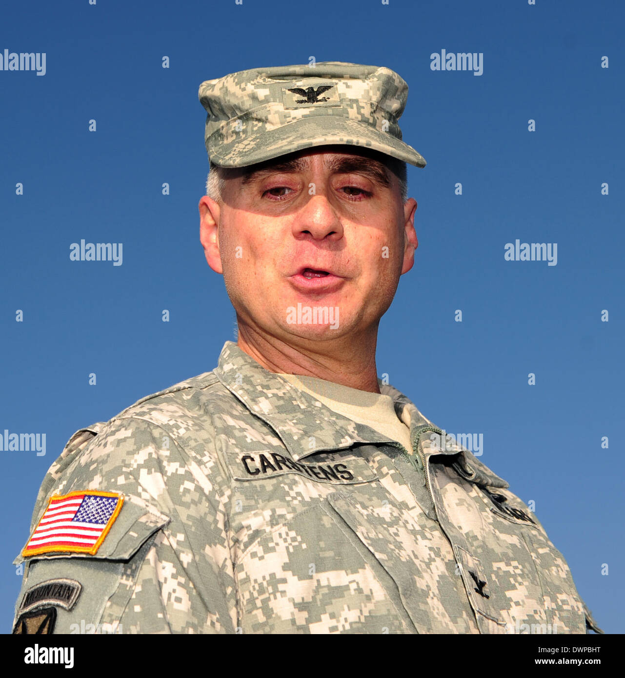 Colonel david carstens hi-res stock photography and images - Alamy