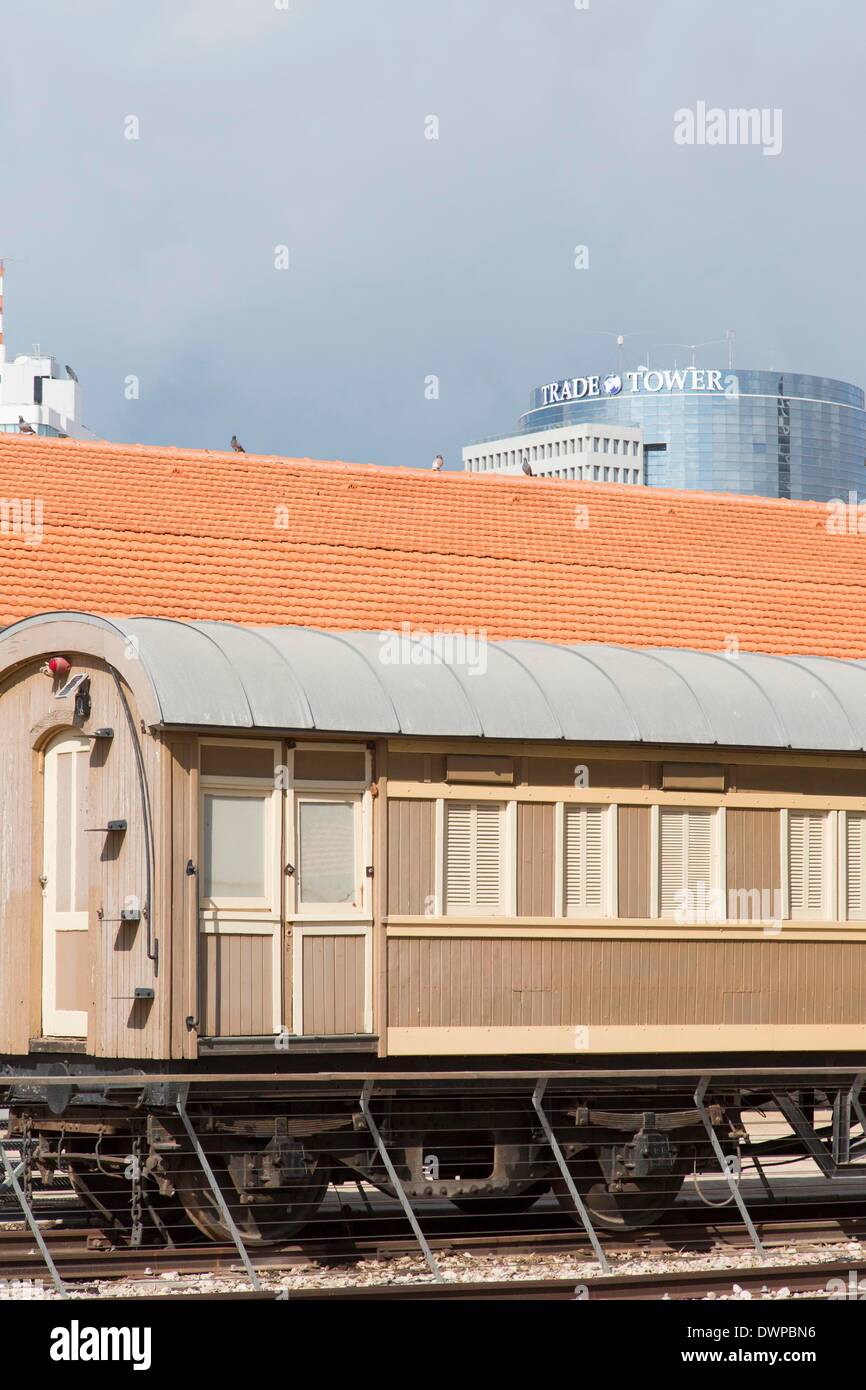 Templer houses in former Jaffa train Station, now a cultural center ...