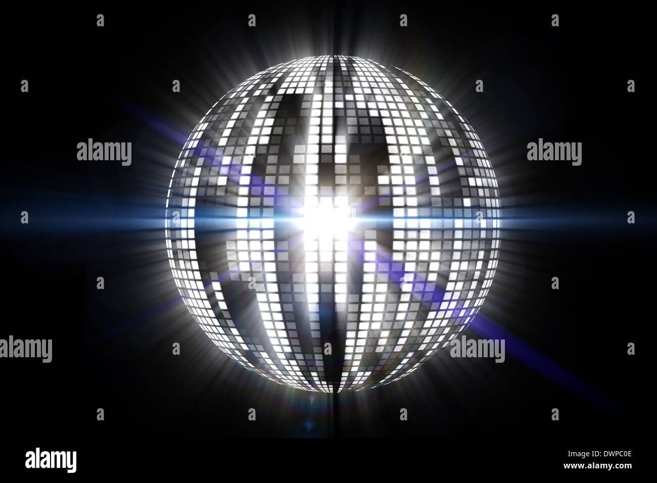 Cool disco ball design Stock Photo - Alamy