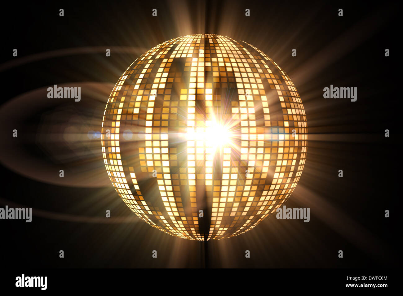 Cool disco ball design Stock Photo - Alamy