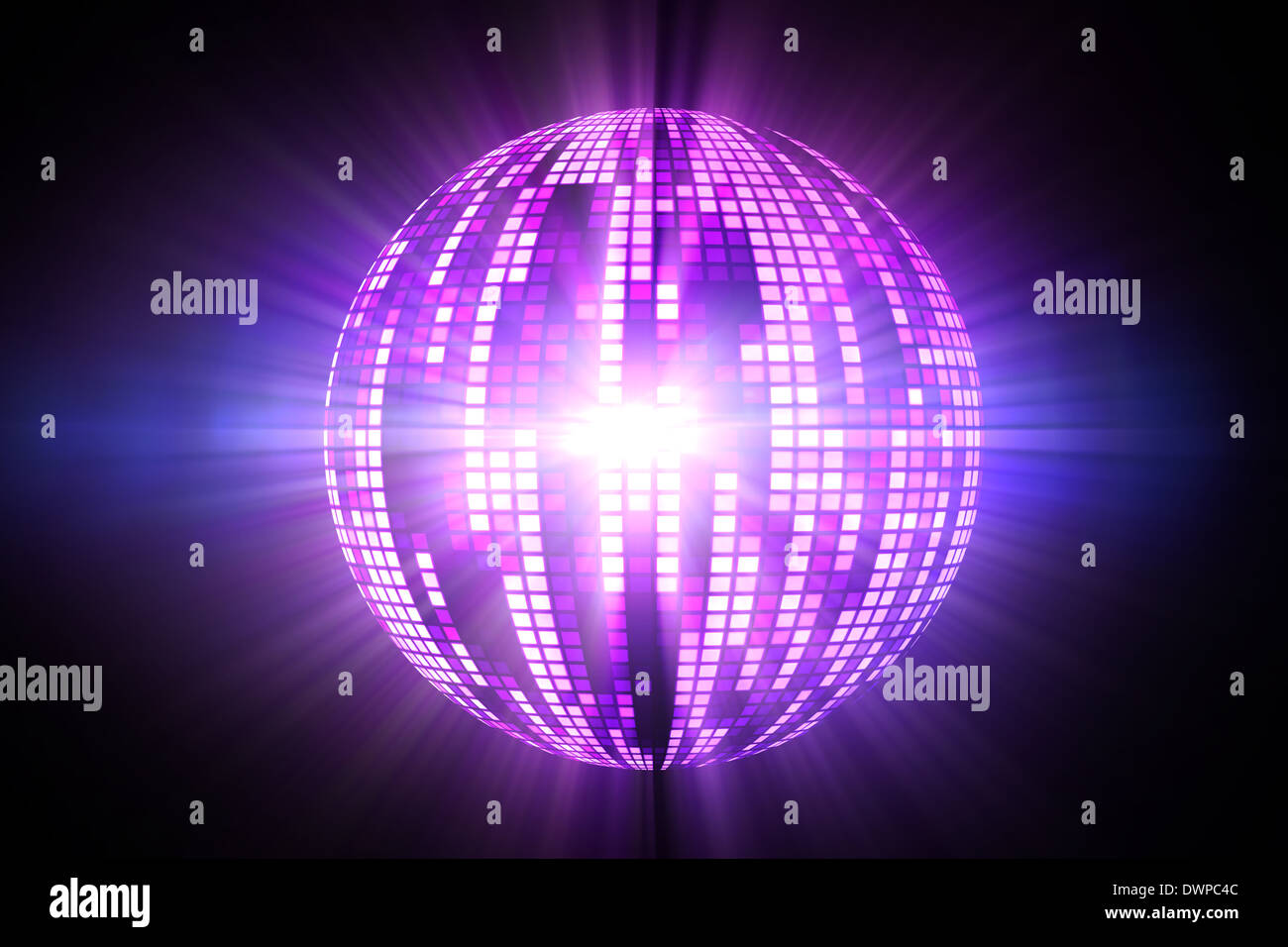 Cool disco ball design Stock Photo - Alamy