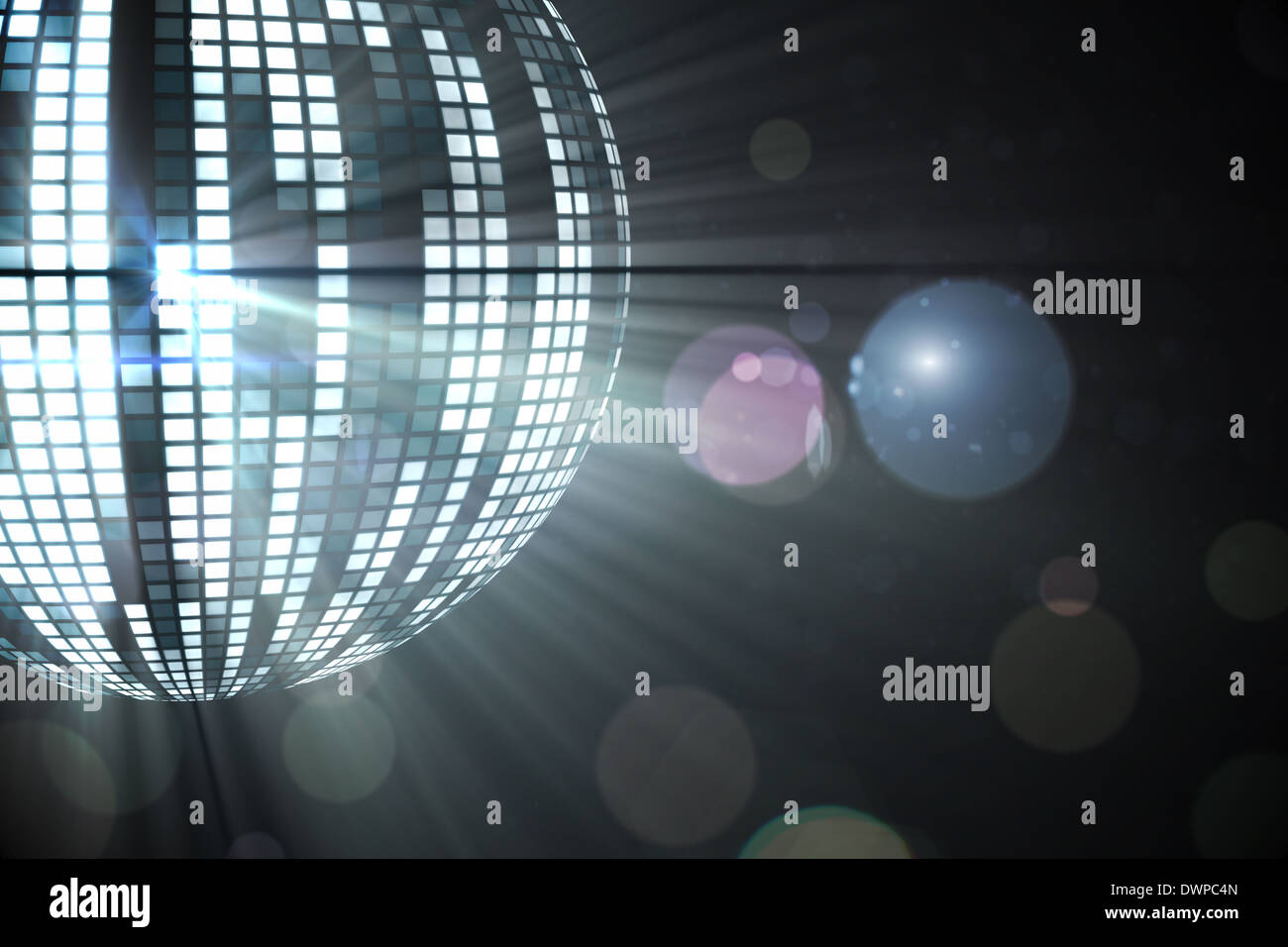 Cool disco ball design Stock Photo - Alamy