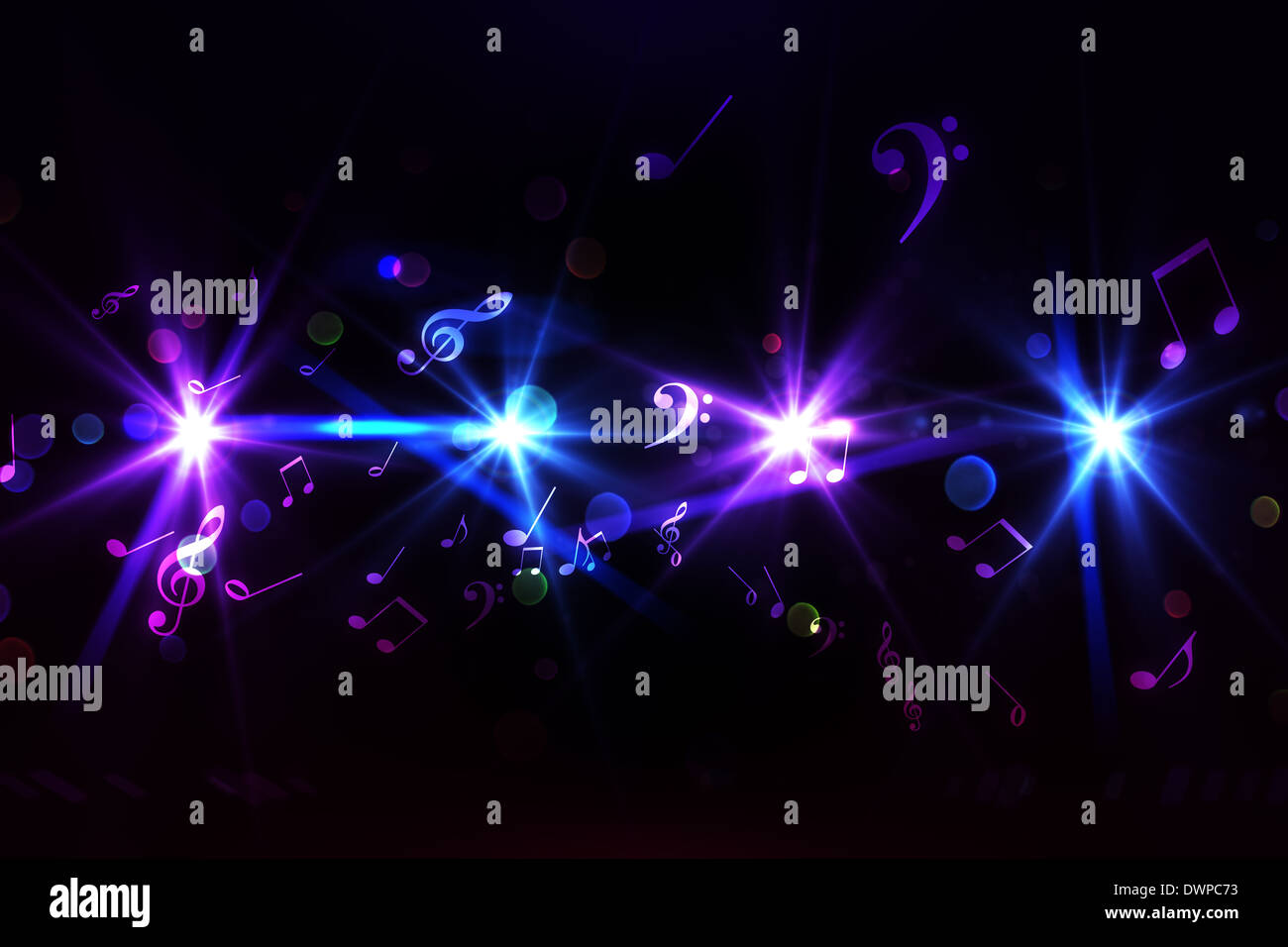 Digital music design Stock Photo - Alamy