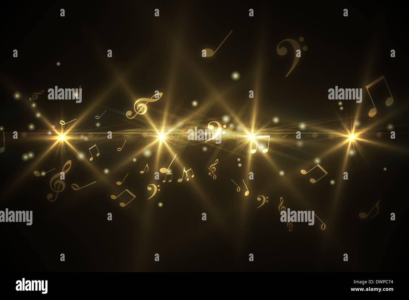 Digital music design Stock Photo - Alamy