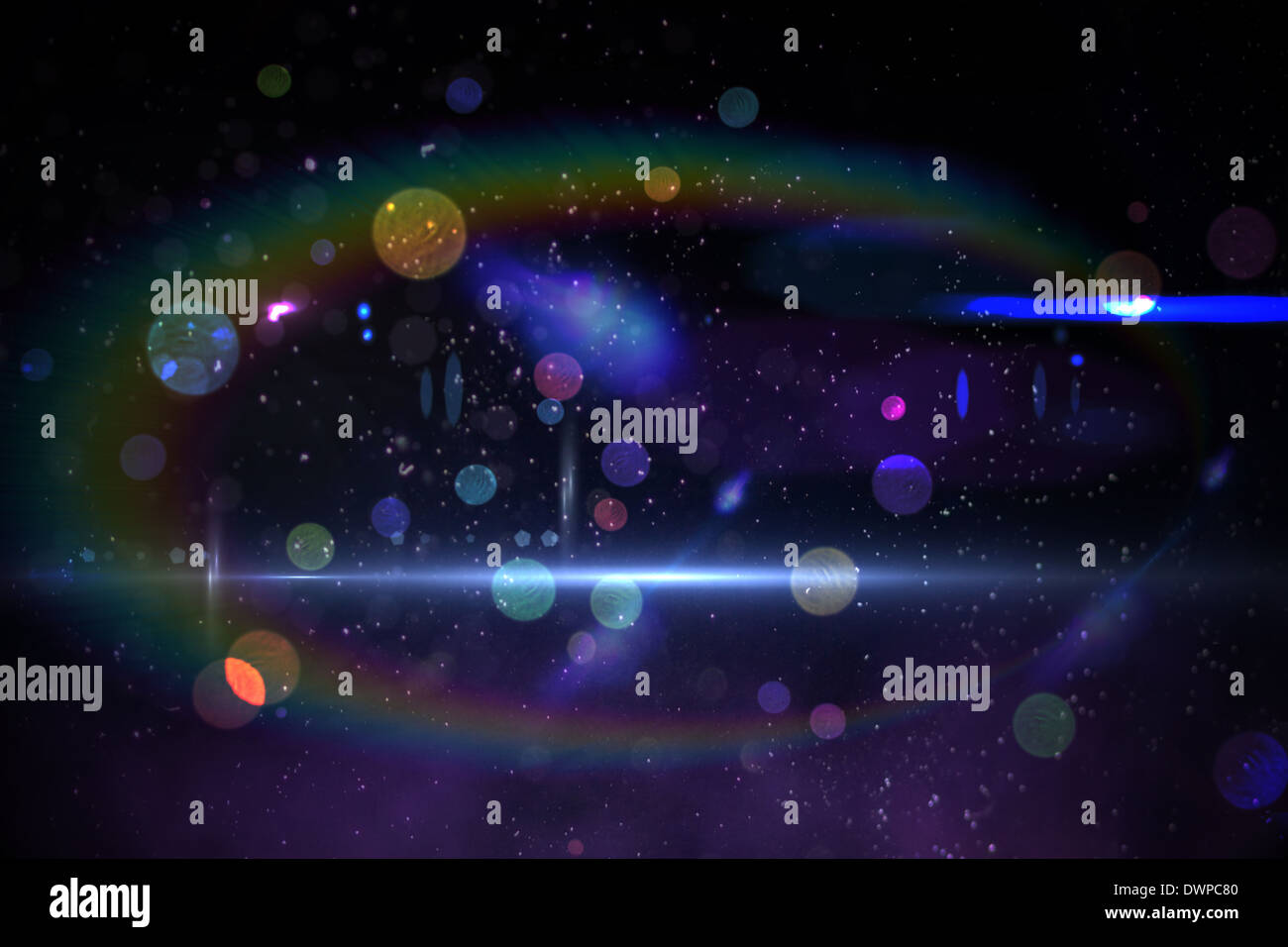 Digitally generated disco design Stock Photo - Alamy