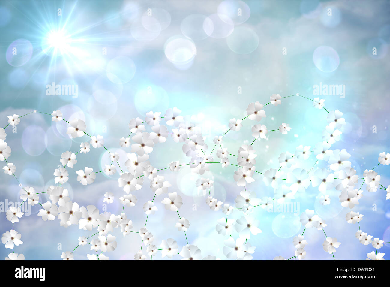 Computer generated flower hi-res stock photography and images - Alamy