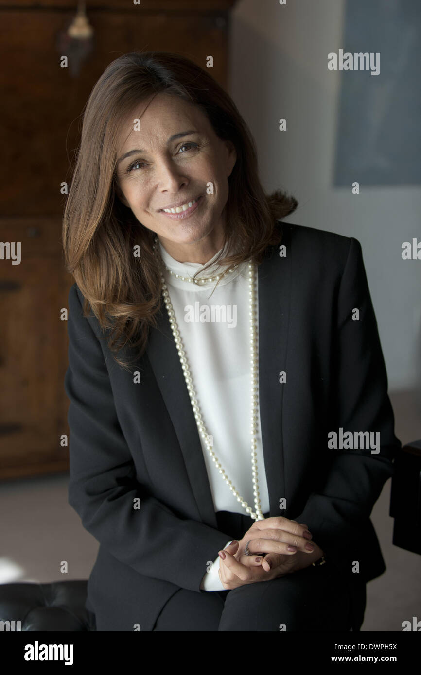 Madrid, Spain. 11th Mar, 2014. The Spanish actress Lydia Bosch during a ...