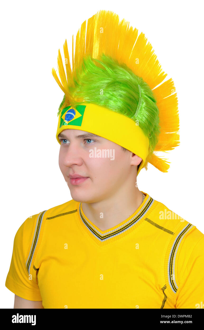 Male soccer fan hi-res stock photography and images - Alamy