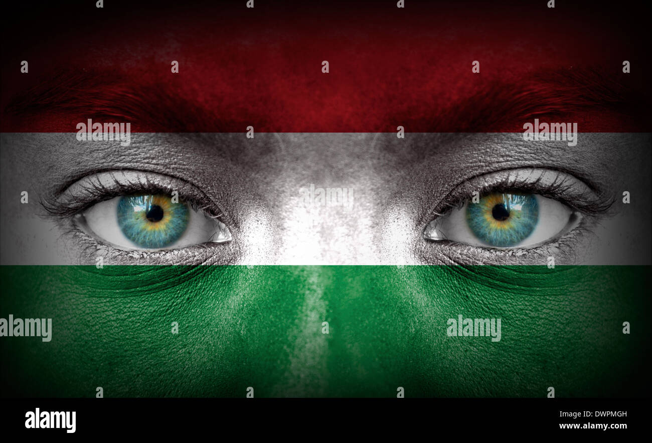 Woman hungary flag hi-res stock photography and images - Alamy