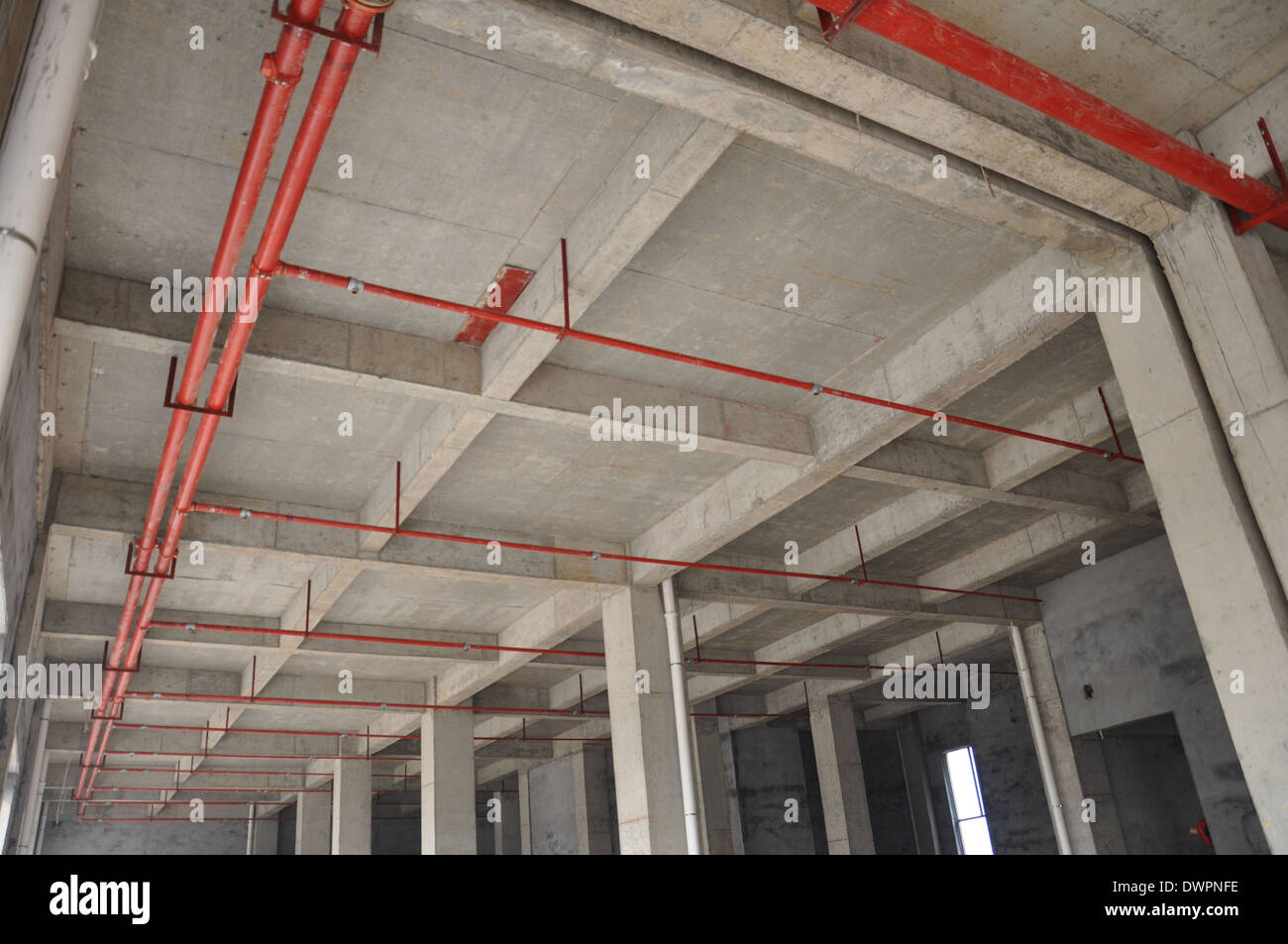 pipeline in construction site Stock Photo - Alamy