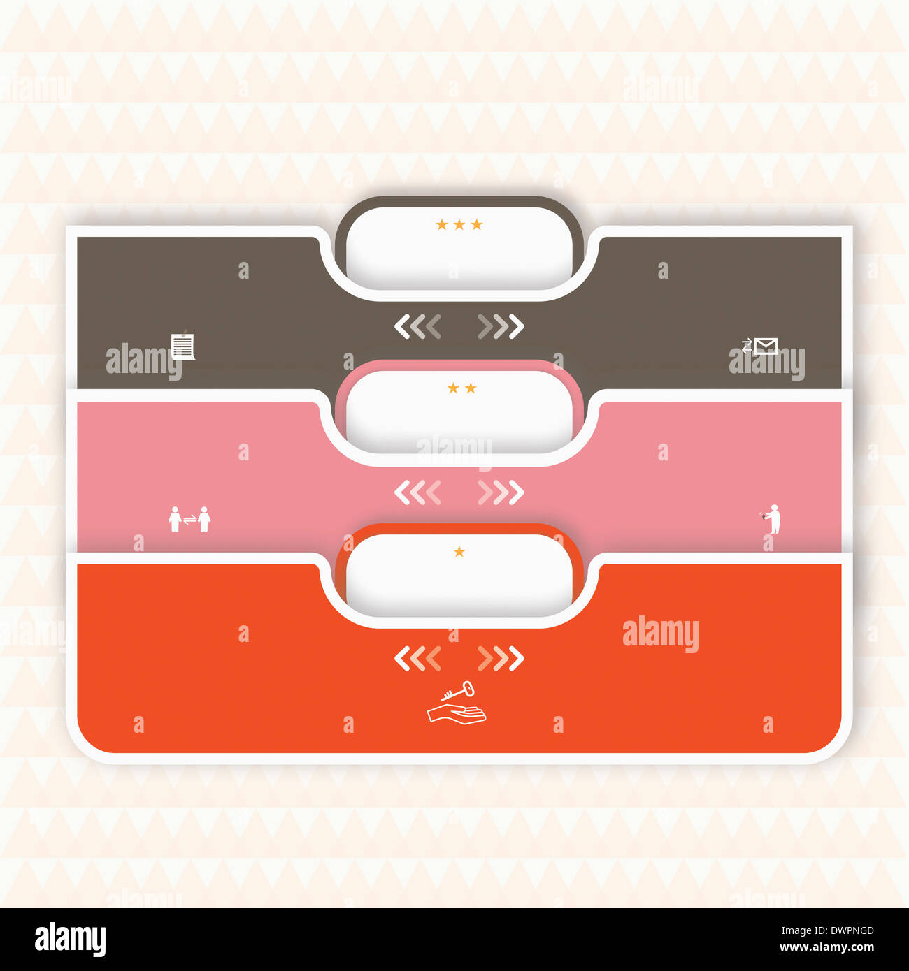 illustration template of memo tags Stock Photo - Alamy