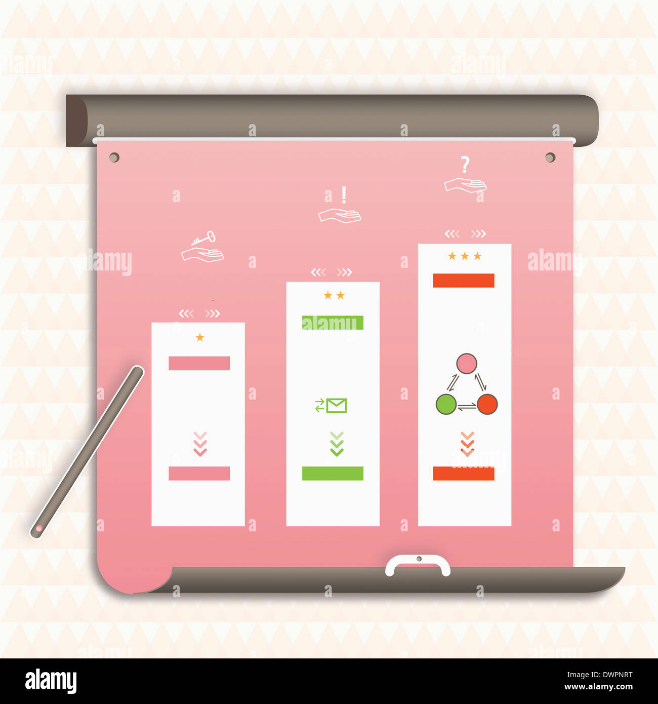 illustration template of memo tags Stock Photo - Alamy