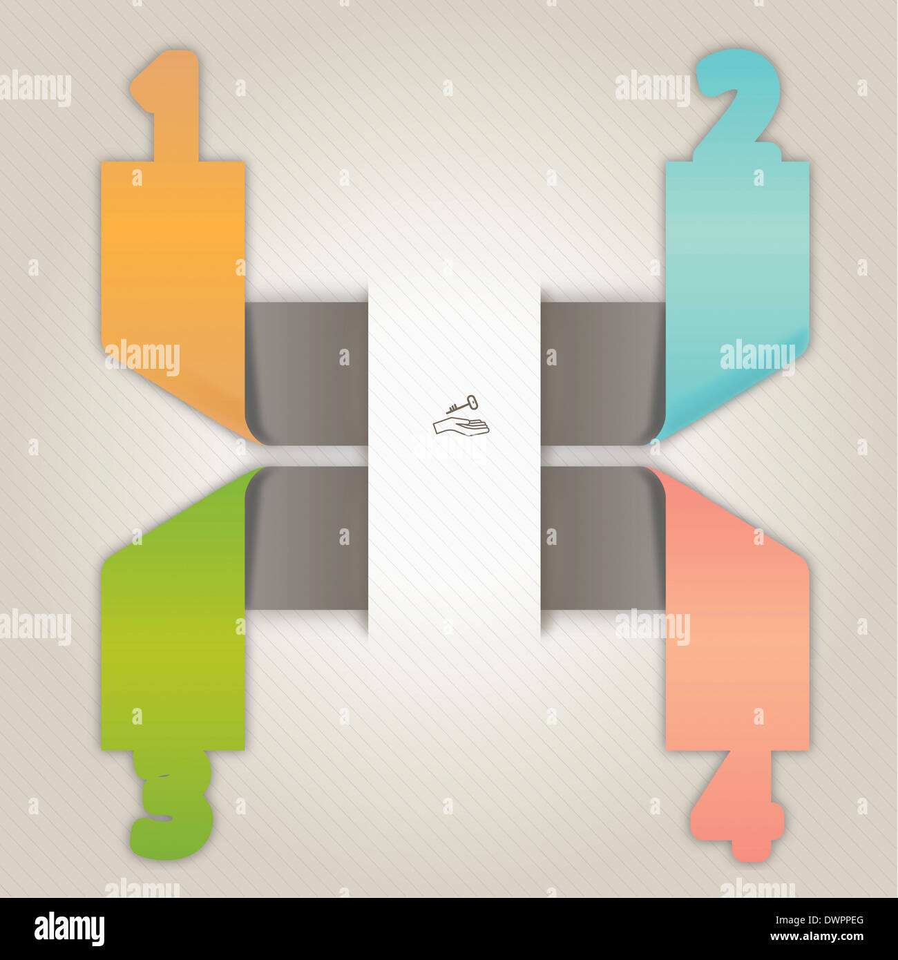 illustration template of memo tags Stock Photo - Alamy