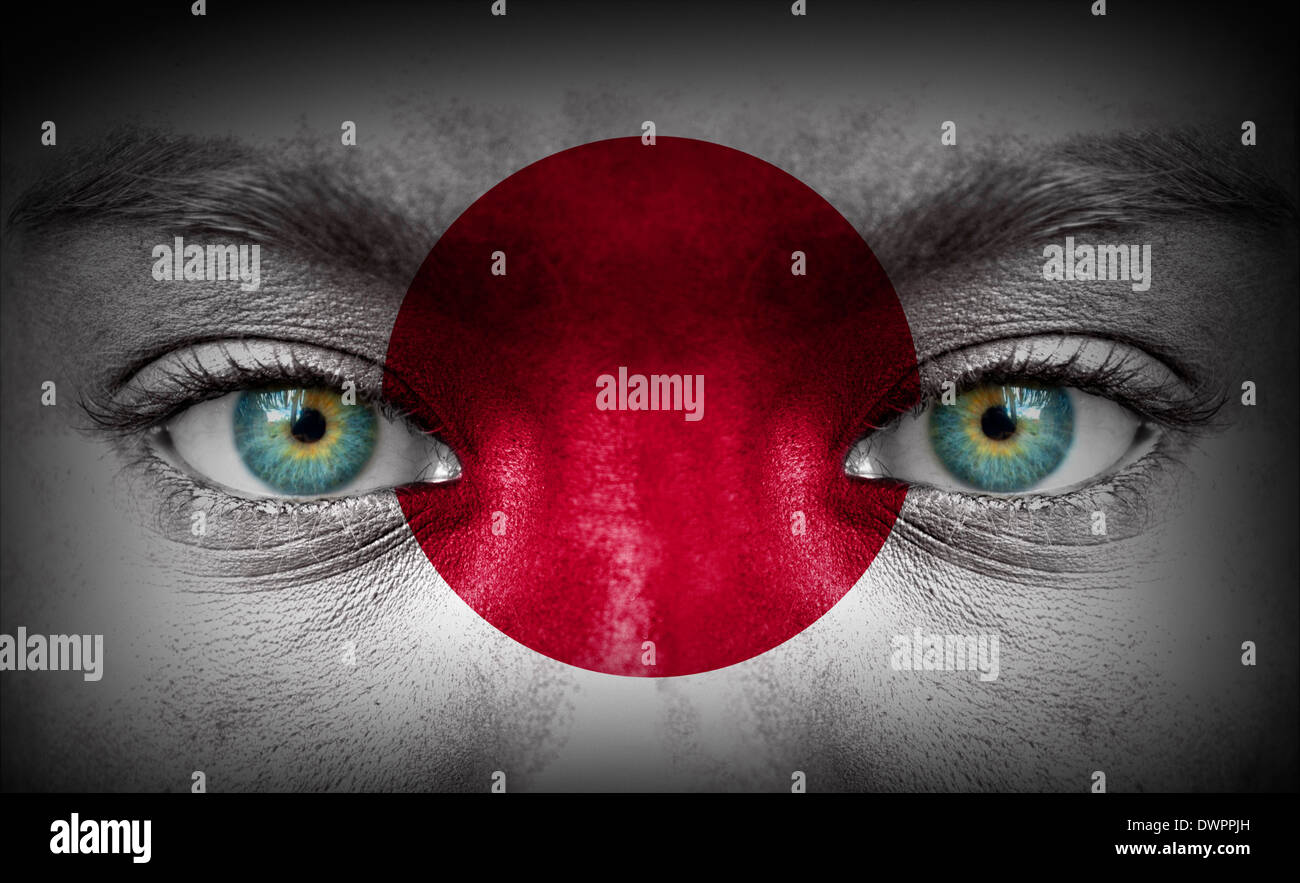 Painted face japan culture hi-res stock photography and images - Alamy