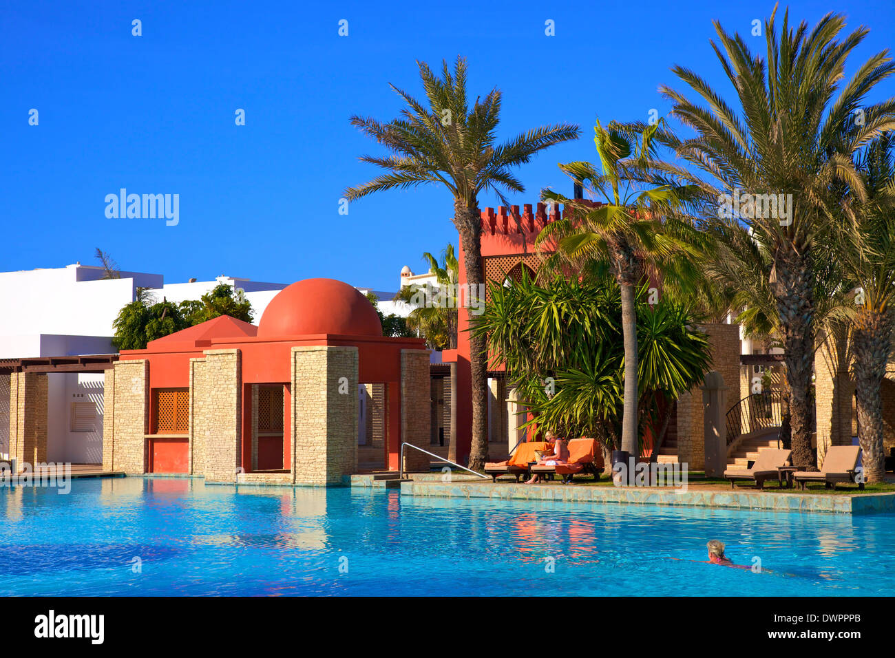 Swimming Pool At Hotel, Agadir, Morocco, North Africa Stock Photo - Alamy