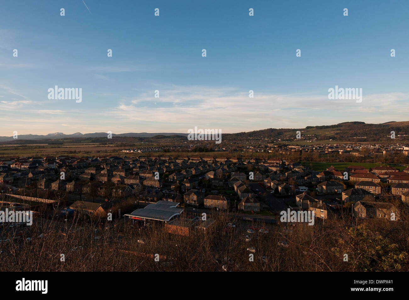 Raploch town near Stirling Stock Photo - Alamy