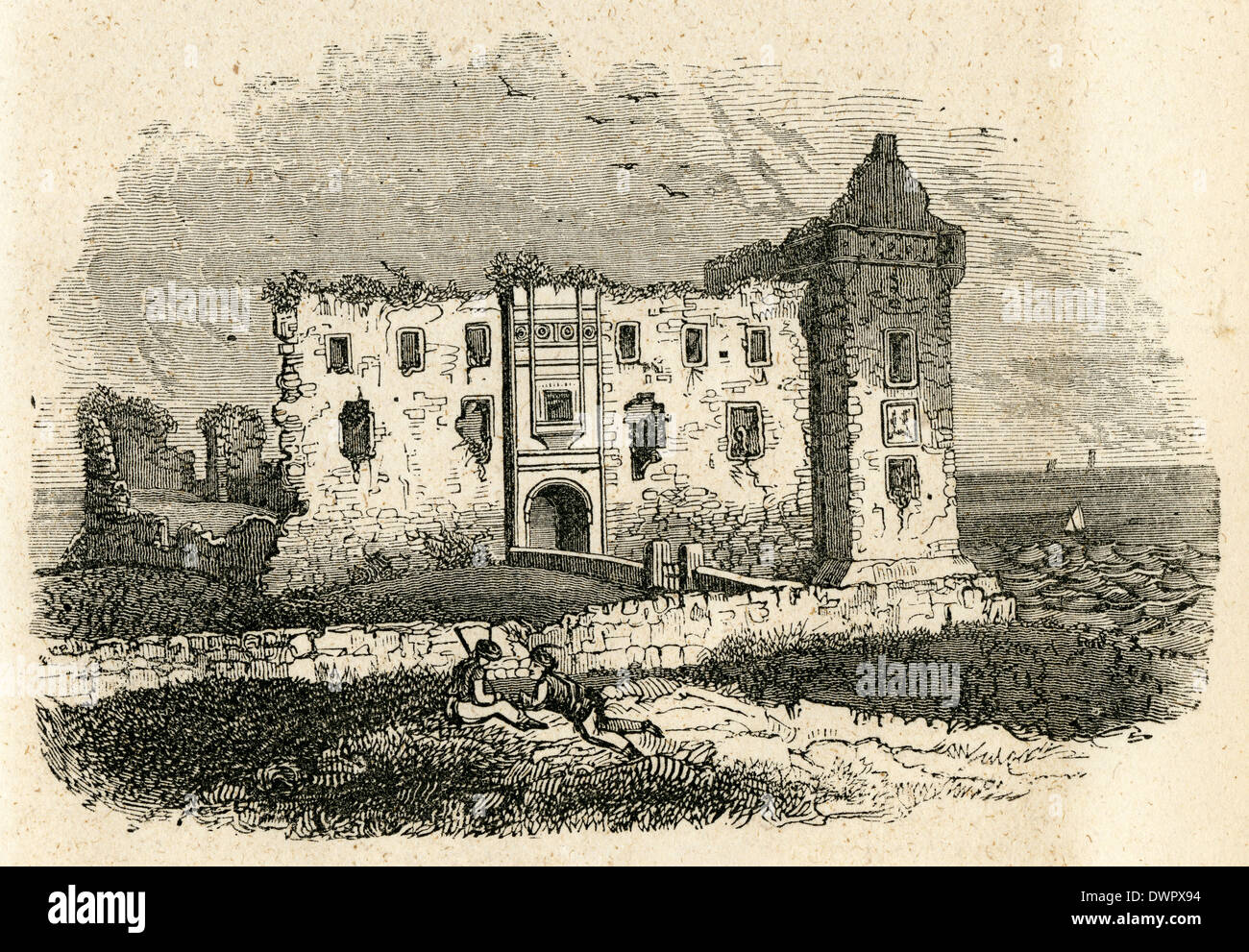 Scotland 1800s engraving hi-res stock photography and images - Alamy