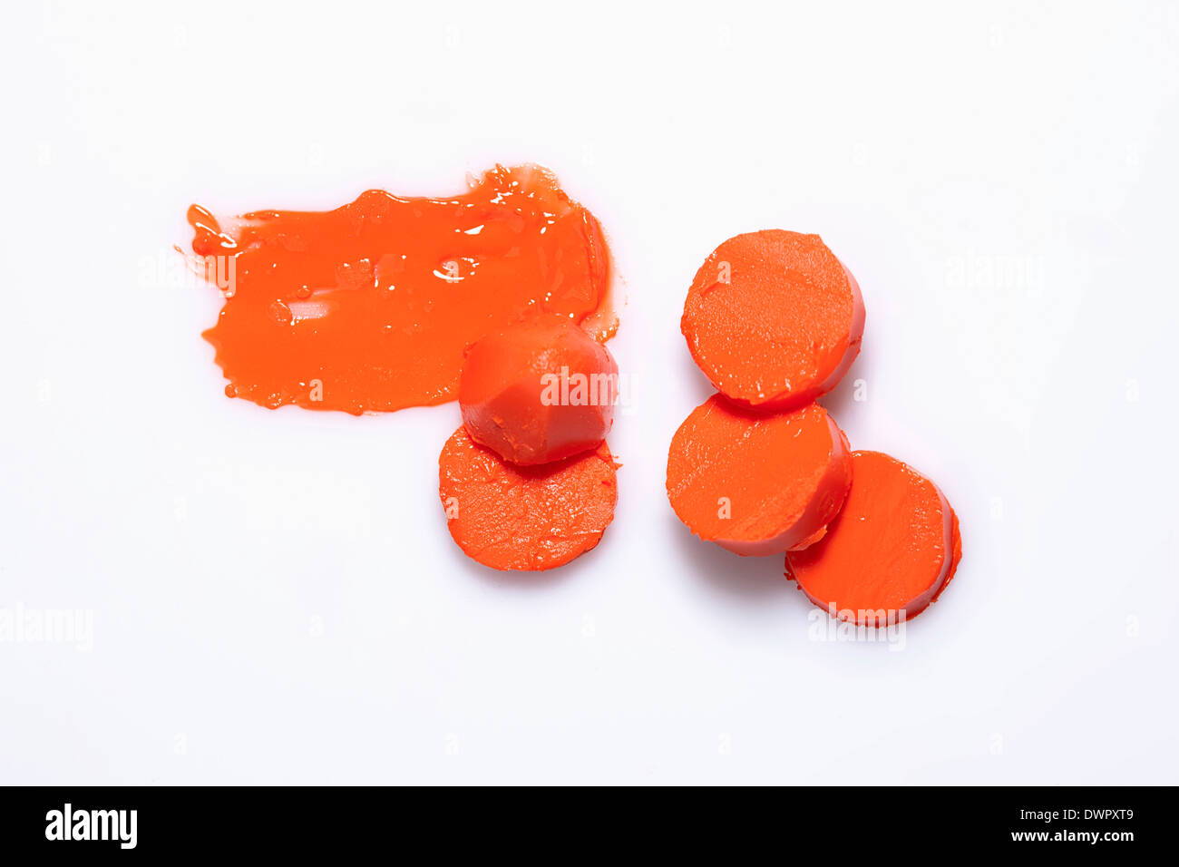 Orange lipstick hi-res stock photography and images - Alamy