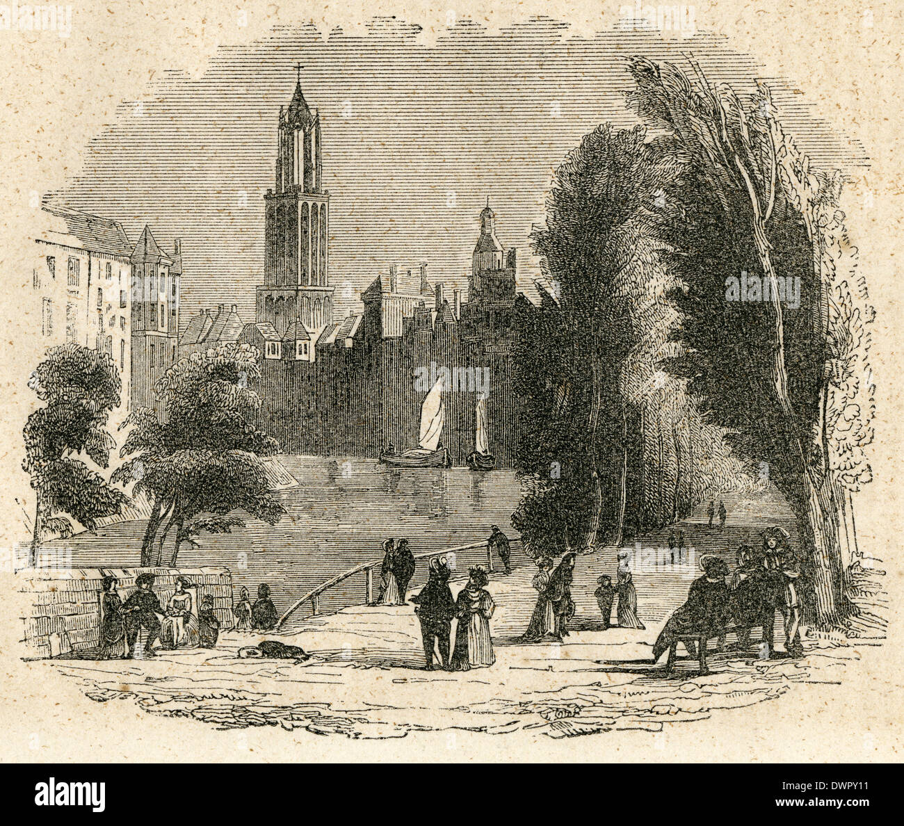 1860 engraving hi-res stock photography and images - Alamy