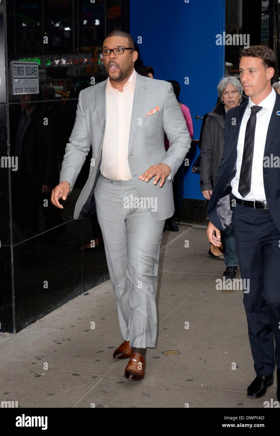 New York, NY, USA. 12th Mar, 2014. Tyler Perry at GMA, Good Morning ...