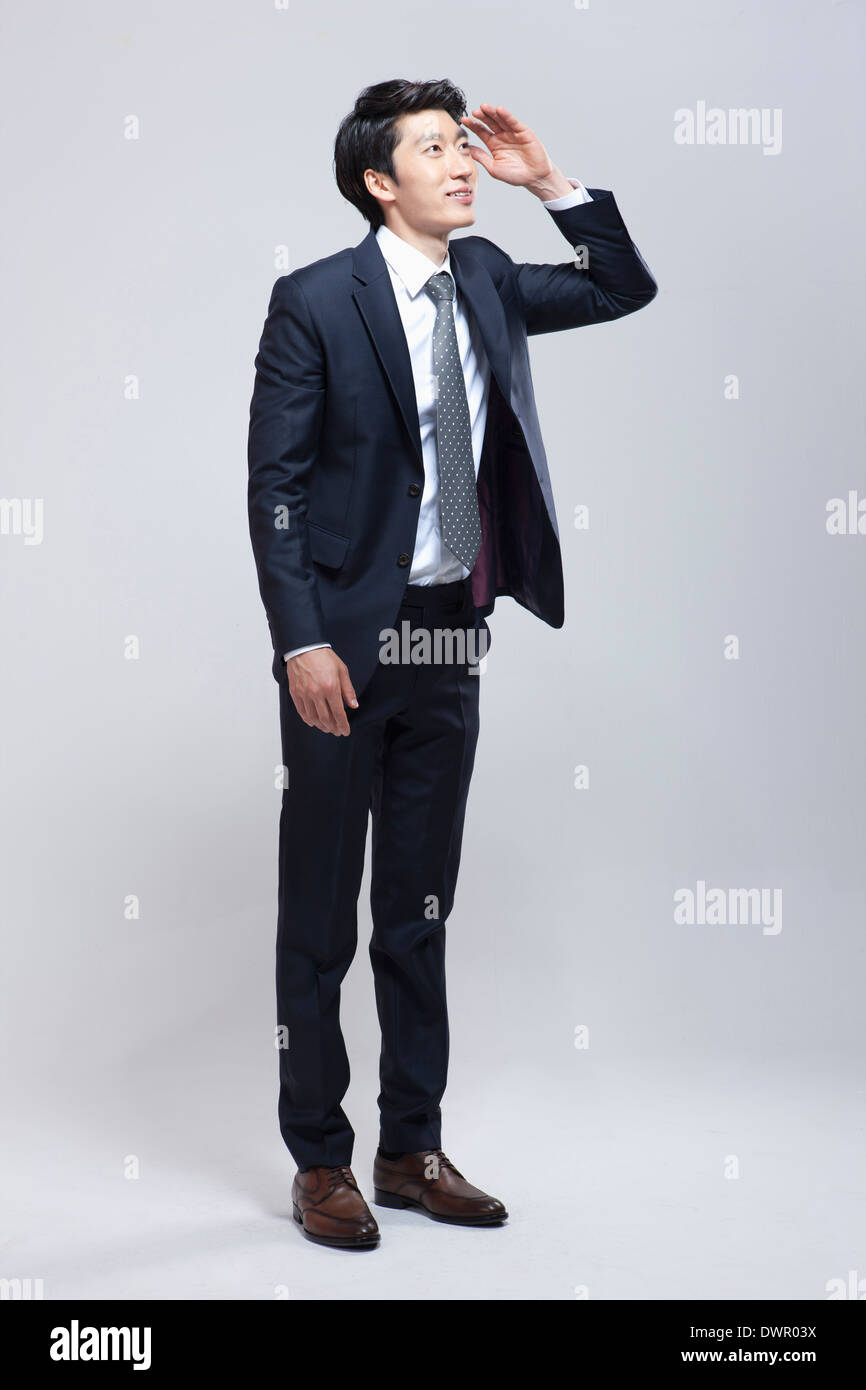 Businessman searching something hi-res stock photography and images - Alamy