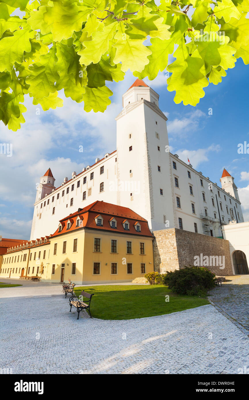 Slovakia bratislava historic downtown building hi-res stock photography ...