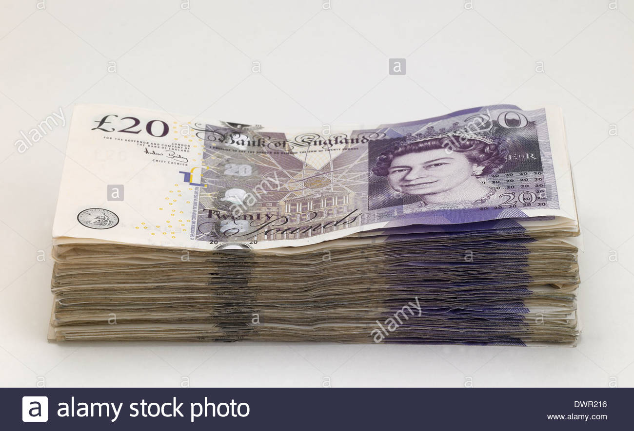 Pile Of Sterling Money Notes High Resolution Stock Photography and ...