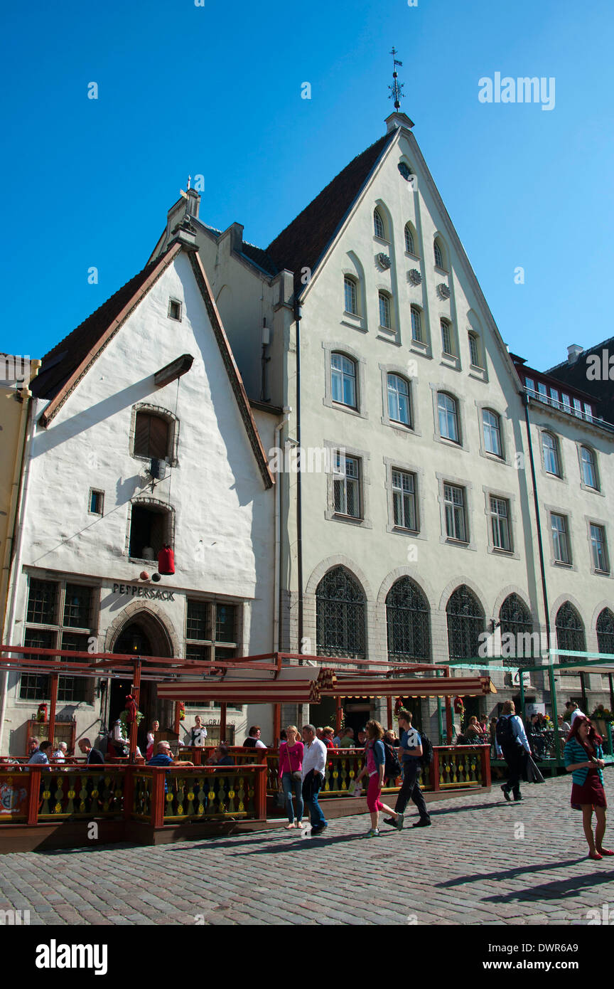 Restaurant Peppersack, Tallinn Stock Photo - Alamy